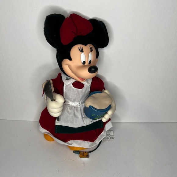 Santa’s Best | Holiday | Minnie Mouse Disney Animated Ornament Powered ...